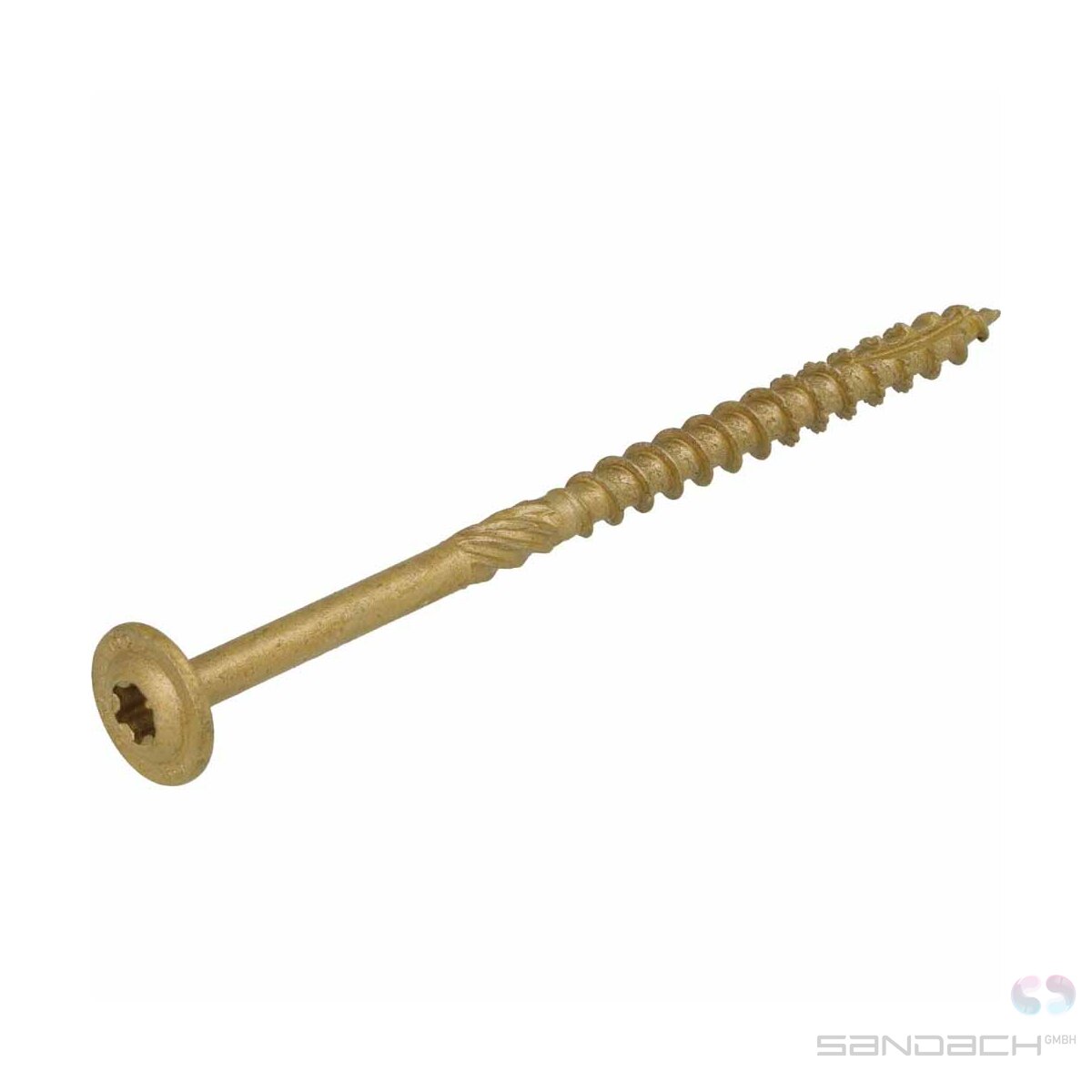 DynaPlus® Holzschraube, AR-Beschichtung (C4), Tellerkopf, Schneidkerb